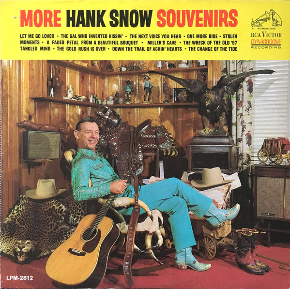 Hank Snow - More Hank Snow Souvenirs - Vinyl, LP, Mono – Evergreen Vinyl