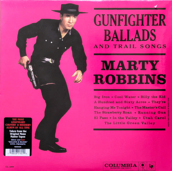 Marty Robbins - Gunfighter Ballads And Trail Songs - Vinyl, LP, Limited ...